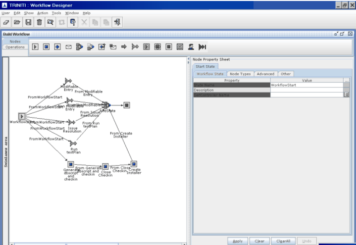 Accessing the Workflow Designer